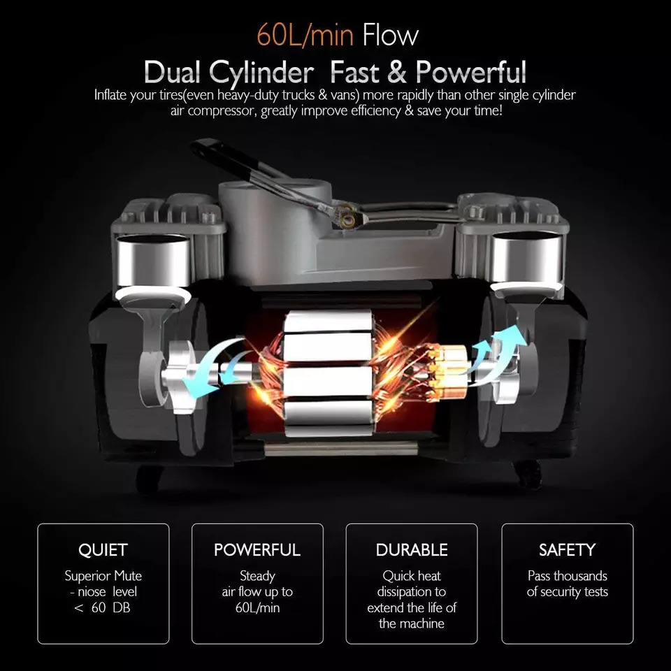 Portable Home Car Air Compressor – my Hyrax